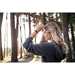 Fitbit Alta HR and Alta Classic Accessory Band, Coral, Large