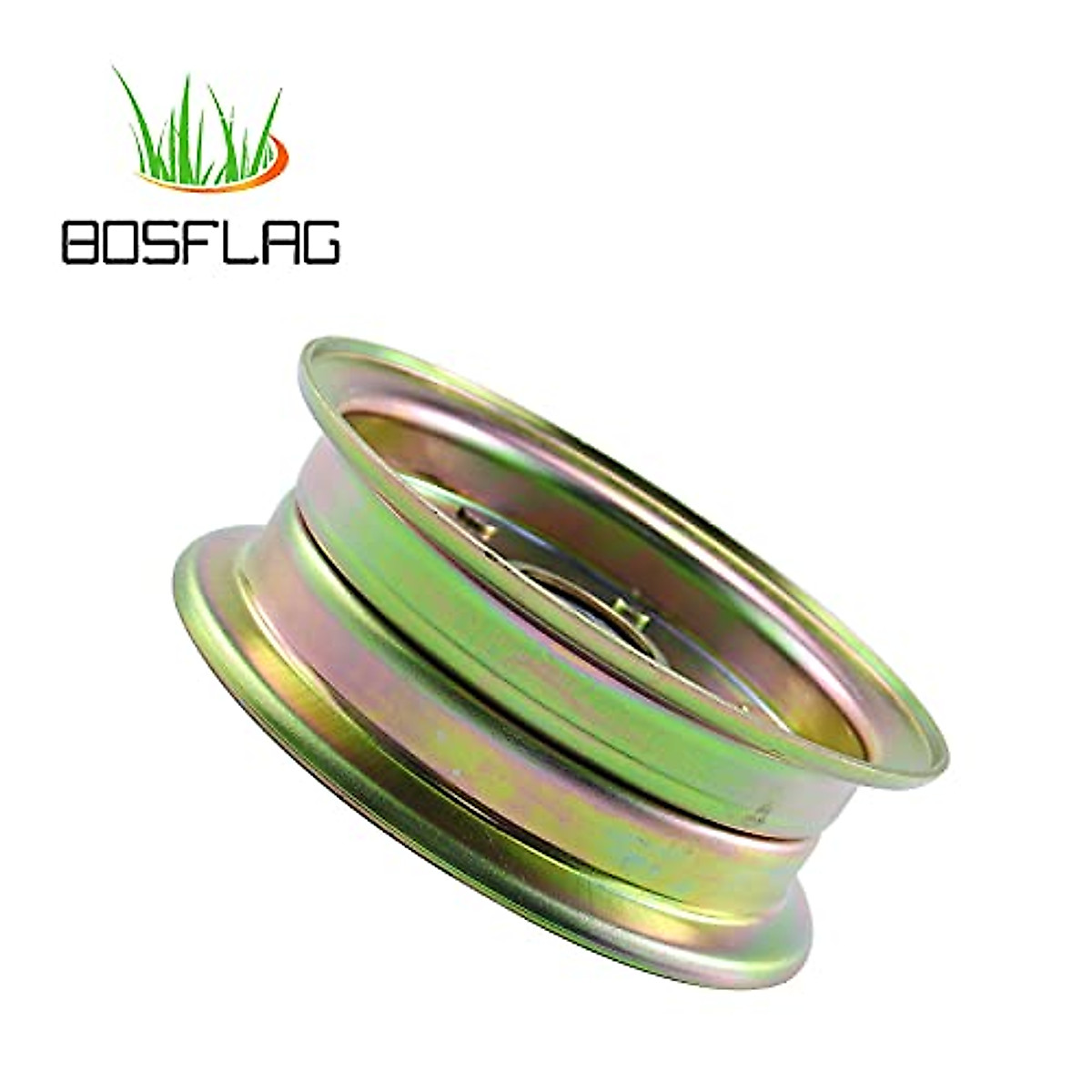 BOSFLAG 539132728 Idler Pulley Replaces Husqvarna 539132728 Idler Pulley, Husqvarna 589766102, 539112196, 589766101 Pulley for Husqvarna RZ4623, MZ6128, Z246, RZ46i, MZ61, RZ5424, MZ5225 Lawn Tractors