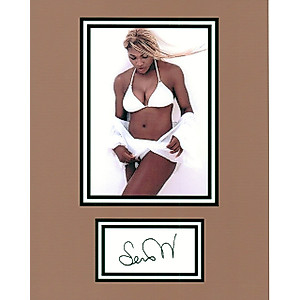 Kirkland Signature Serena Williams 8 X 10 Autograph Photo on Glossy Photo Paper