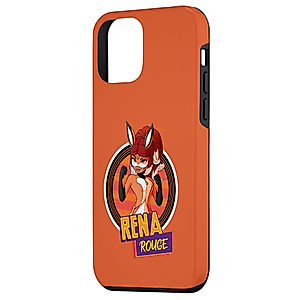 iPhone 12 mini Miraculous Ladybug Orange Collection Rena Rouge badge Case