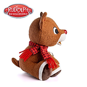 Rudolph the Red - Nosed Reindeer - Stuffed Animal Plush Toy with Music & Lights