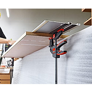 BESSEY EZR-SET, 6 In., One Hand Table/Track Clamp, Multi-Use