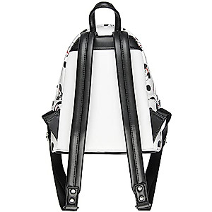 Loungefly Disney 101 Dalmatians Spots and Pups Lucky Penny Patch Allover Print Mini Backpack