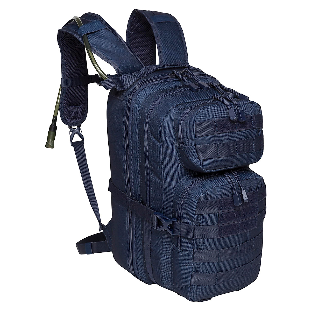 Fieldline Tactical Surge Hydration Pack with 2-Liter Reservoir, 22.2-Liter Storage, Navy Blue, Fieldline Hiking, Navy Blazer, 9.2 x 17.7 x 6.9 inches (WxHxD)