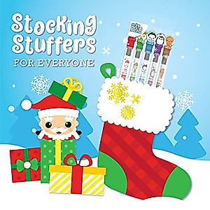 Holiday Smencils - HB #2 Scented Fun Pencils, 5 Count - Stocking Stuffer, Gifts for Kids, School Supplies, Party Favors, Classroom Rewards
