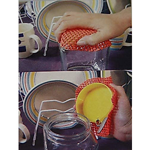 Generic Round Multi-Purpose Jar Gripper Pad Bottle Lid Opener, 4 Piece Set, gripper pads, Green