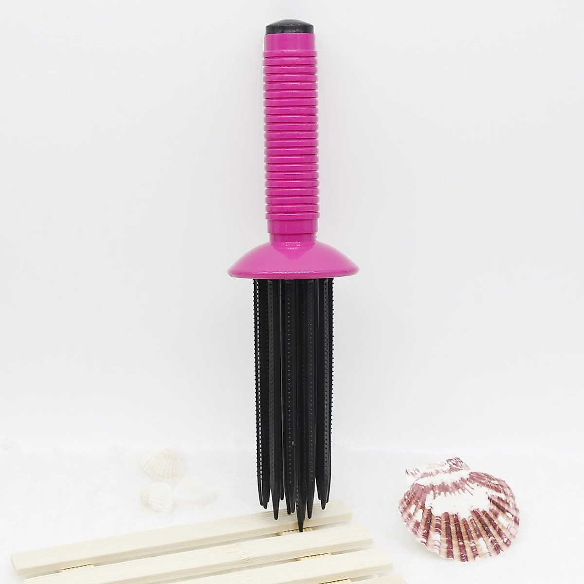 OYBUFSH Adjustable Air Volume Comb Hair Fluffy Styling Curler Curls Comb Curling Make Up Brush Roller Tool