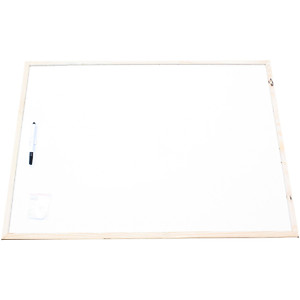 Tallon Just Stationery 600x400mm Pine Frame Dry Wipe Board