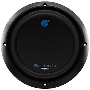 Planet Audio AC8D Anarchy Series 8 Inch Car Subwoofer - 1200 Watts Max, Dual 4 Ohm Voice Coil, Sold Individually, Hook Up to Amp