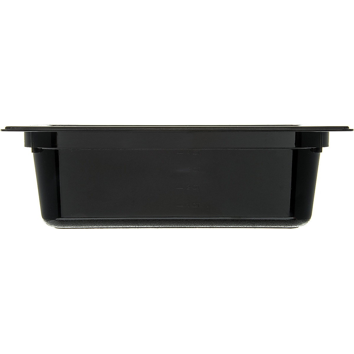 Carlisle FoodService Products 10421B03 StorPlus High Heat Food Pan, 4" Deep, Half Size, Black