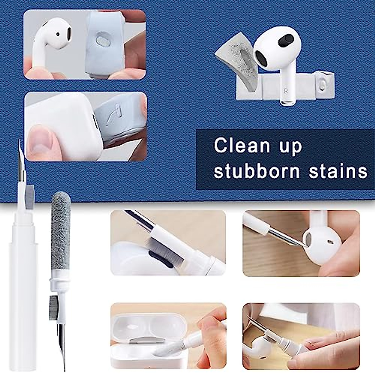 9in1 Cute Stitc for AirPods Pro Case Cover Accessories Set Kit for AirPods Pro 1st Generation Charging Case 2021 Released, Cartoon Kawaii 3D Funny Animal Cool AirPod Pro 12 Case for Boy Girl Stitc