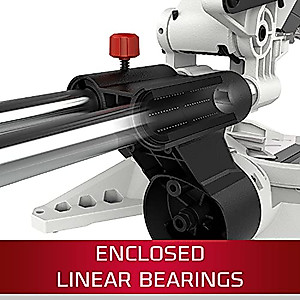 JET 10-Inch Sliding Dual-Bevel Compound Miter Saw, 1Ph 115V (JMS-10X)