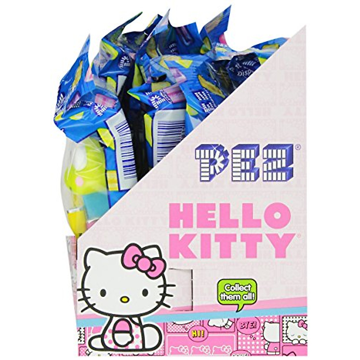 PEZ Hello Kitty, 0.58-Ounce Assorted Candy Dispensers (Pack of 12)