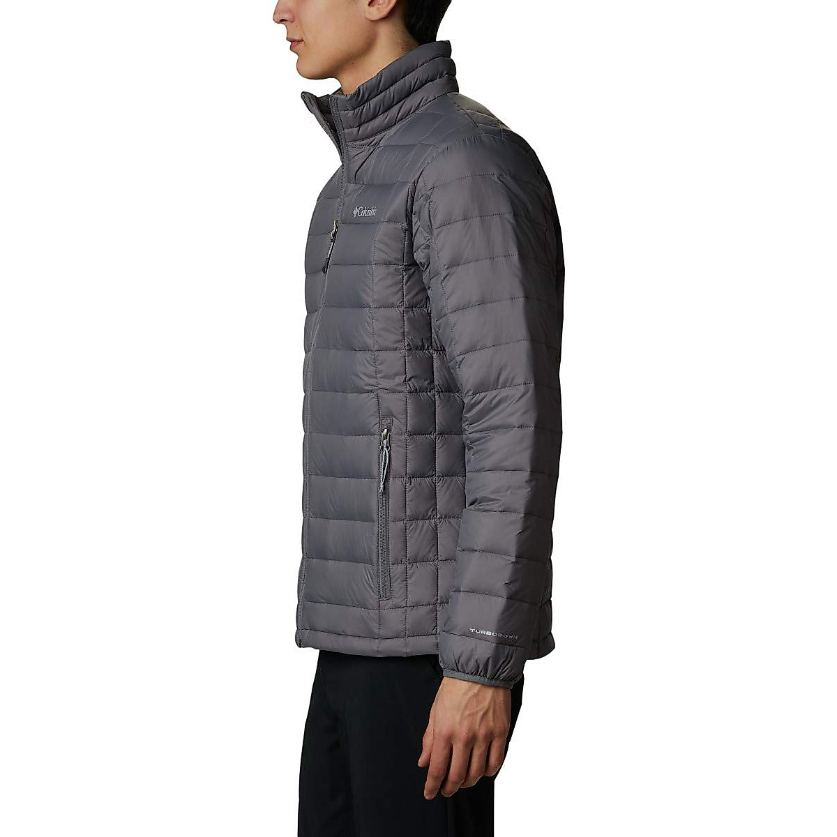 Columbia Men's Voodoo Falls 590 TurboDown Water Resistant Winter Jacket City Grey