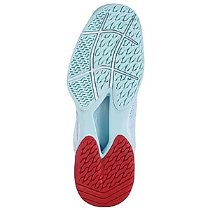 Babolat Women's Jet Tere All Court Tennis Shoes, Yucca/White (Women's US Size 8)