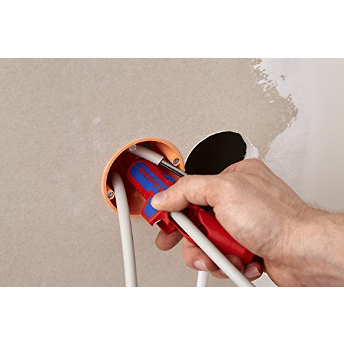 KNIPEX - 16 95 01 SB Tools - Ergostrip, Metric Sizes, Right Handed Version (169501SB)