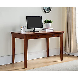 Leick Westwood Laptop/Writing Desk, Brown Cherry Finish