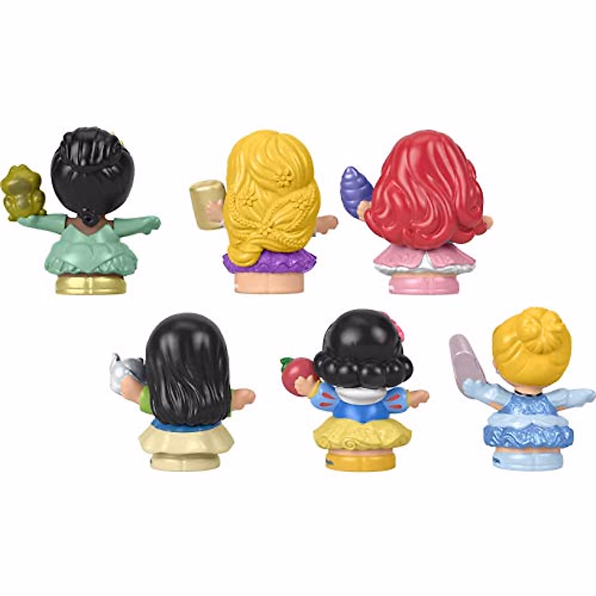 Disney Princess Toddler Toys Little People Gift Set With 6 Character Figures For Pretend Play Ages 18+ Months [Amazon Exclusive]