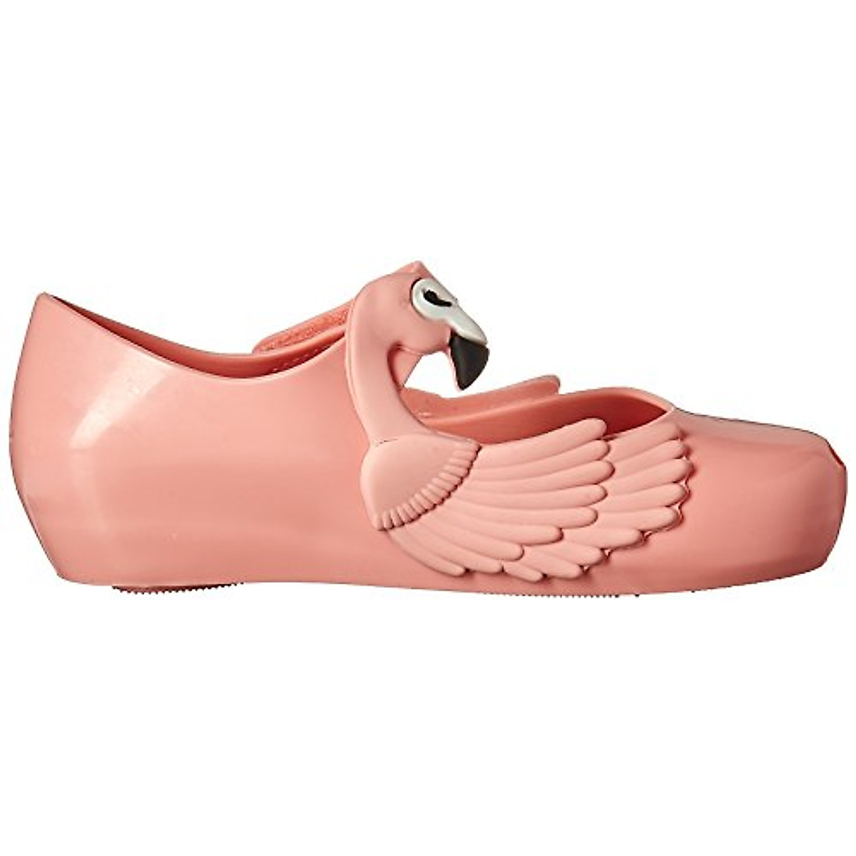 Mini Melissa Baby-Girl's Mini Ultragirl Theme Ballet Flat, Pink Candle, 6 Medium US Toddler