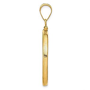 Gold Coin Mounting | Mexican 20 Peso coins | 27.5mm | Screw Top | Plain Reeded Edge and Rope Style Bezel Frames | Solid 14K Gold