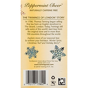Twinings PEPPERMINT CHEER 20 CT