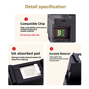 AYMSous T04D1 T04D100 Ink Maintenance Box Remanufactured Waste Ink Tank for Epsn XP-5100 WF-2800 WF-2865 ET-3700 ET-2700 ET-2750 WF-2860 ET-4750 ET-3750 etc