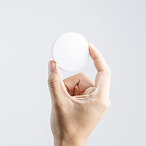 Amazon Basics Cosmetic Foam Rounds 12ct, Pack of 6 (Previously Solimo)