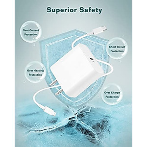 iPhone 13 12 Fast Charger [Apple MFi Certified], TIKALONG 2X 10FT Long USB C Lightning Charging Cable with 20W Wall Block for 13/13 Pro/13 Pro Max/12/SE/11/XS/XR/X/8 Plus, iPad, CA-43T