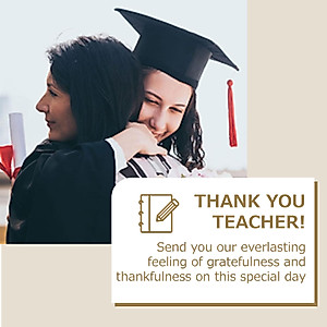 Decostatue 20oz Insulated Stainless Steel Tumbler Gifts for Teachers - Teacher Appreciation, Graduation, Birthday & Retirement Gifts, Set of 7 with Straw, Brush, Cover, Bookmark, Card & Box