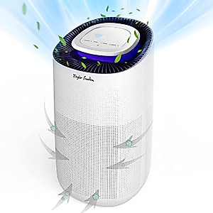 Air Purifiers for Home Large Room up to 1076 sq.ft, 400+m³/h UV Light for removing Allergens, Smoke, Dust, Odors, Pollen, Pet Dander