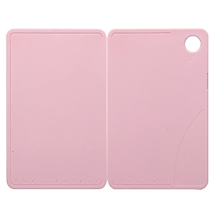 Small Cutting Board, Folding Cutting Board Cutting Boards for Kitchen Plastic Cutting Board Pink Fruit Cutting Board Mini Cutting Boards with Juice Grooves for Kitchen