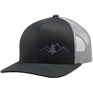 LINDO Trucker Hat - Great Outdoors Collection (Black/Graphite)