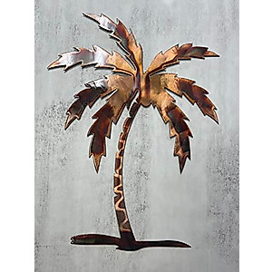 Palm Tree Metal Wall Art Decor in 12", 16", 18" 20", 26",30" and 36"