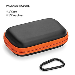 Yinke Hard Case for SanDisk Extreme Pro/SanDisk Extreme Portable External SSD 500GB 1TB 2TB, Travel Case Protective Cover Storage Bag