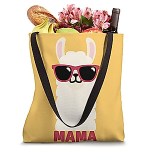 Funny Mama Llama Drama Mama Llama Momma Tees Tote Bag