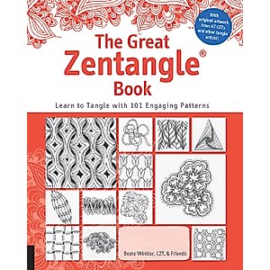 The Great Zentangle Book: Learn to Tangle with 101 Favorite Patterns