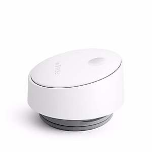 Fellow 12 oz Carter Slide Travel Coffee Mug with Slide-Lock lid - Leak Proof To-Go Coffee Tumbler with Ceramic Interior and Vacuum-Insulated Stainless Steel - Coffee Cups - Matte White