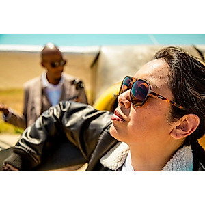 Goodr Mach GS Polarized Sunglasses Amelia Earhart Ghosted Me, One Size - Men's