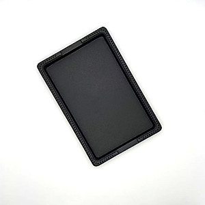 SZTNKSKJ Steak plate sizzle platter cast iron cast iron bakeware cast iron square pan cast iron skillets cast iron platter pan for roti (rectangle 27CM*18cm)