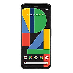Google Pixel 4 XL Smartphone (G020J) Verizon ONLY - 64GB / Just Black (Renewed)