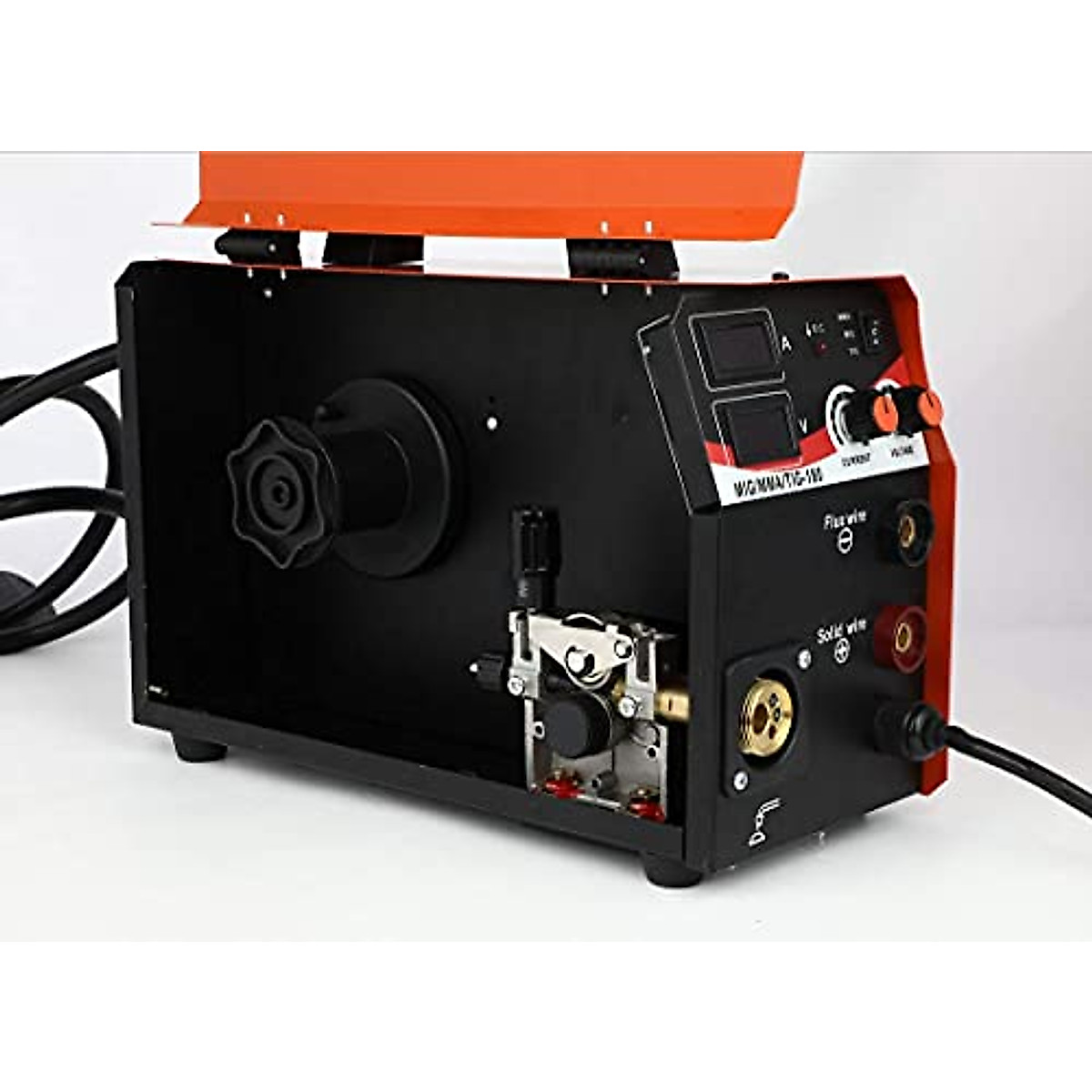 Homegreg Dual Gas (CO2 or Argon) Low Welding Cost 180 Amp Inverter Multi Process Welder MIG/TIG/Arc Stick 3 in 1 welding machine 110/220V dual voltage