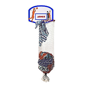 Etna Basketball Hoop Laundry/Clothes Hamper Game for Kids – Hooks Over The Door, Helps Make Dirty Clothes Fun, Can Be Personalized – Perfect For Boys and Girls Bedrooms – Shoot It, Dunk It, Wash It