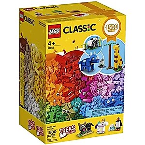 LEGO Classic Creator Fun 11011 Bricks and Animals New for 2020 (1500 pcs)