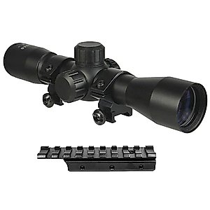 M1SURPLUS Presents This Optics Kit for Rossi Gallery Gun .22 Rifle - includes Compact Series 4x32 Rifle Scope + Aluminum Rings + Bolt-on Mount