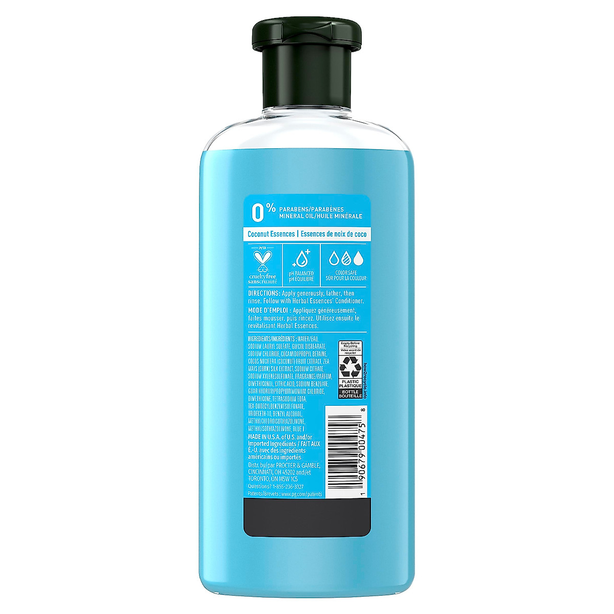 Herbal Essences hello hydration shampoo and body wash deep moisture for hair, 11.7 Fl Oz