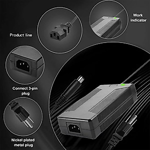 24V Power Supply, 24V10A 240W Led Lights Power Adapter, 120V AC to 24V DC Converter LED Transformers 24 Volt 10amp