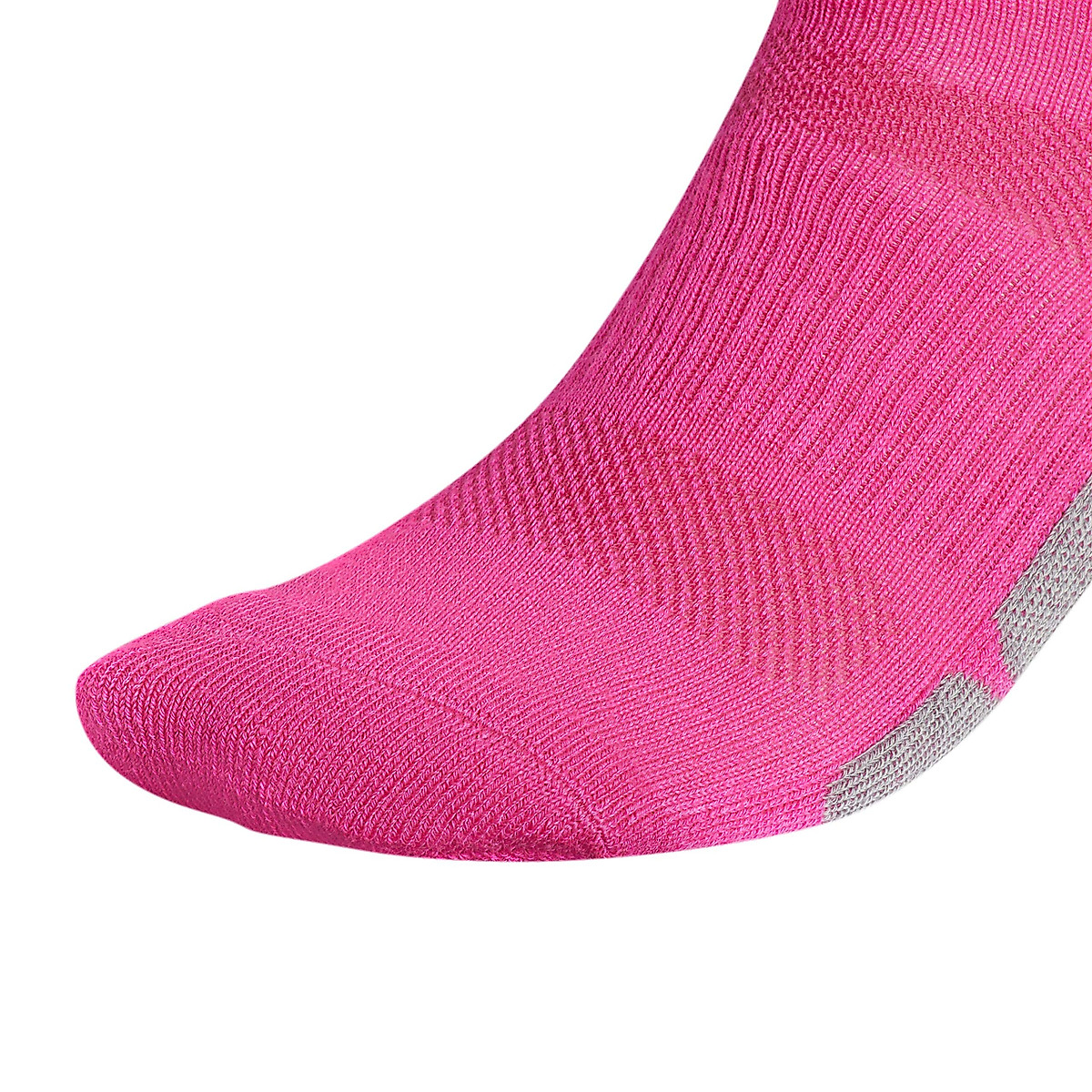 adidas Utility All Sport Over The Calf (OTC) Socks (1-Pair), Team Shock Pink/Light Onix Grey/Black, Small
