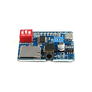 Voice Playback Module MP3 Voice Module Board WAV Decoding Trigger MP3 Playback Serial Control SD/TF Card for Arduino DY-SV5W