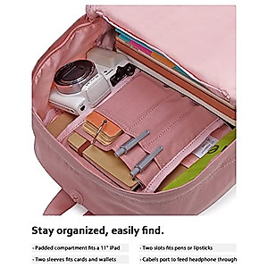 Hot Style Small Backpack Purse College Day pack ,D225f, Millennial Pink