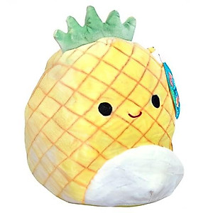 Squishmallow 8 Inch Maui The Pineapple Plush Toy, Super Pillow Soft Plush Stuffed Animal, Yellow